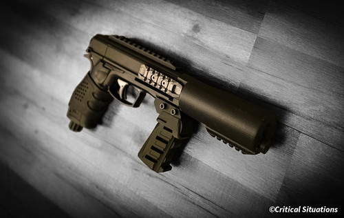 CS HDP50 Top Slide - with 16 shot extended chamber | Critical Situations