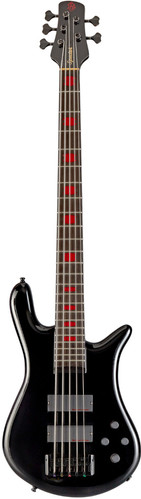 Spector EURO5 LX ALEX WEBSTER: Solid Black | Mass Musik