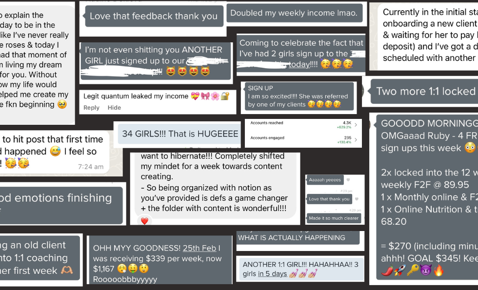 Ruby Darcy Mindset & Business Mentor | Business Coach