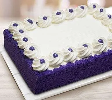 Ube Macapuno Dedication Cake | Red Ribbon Bakery