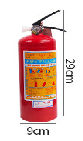Dry powder fire extinguisher 1KG