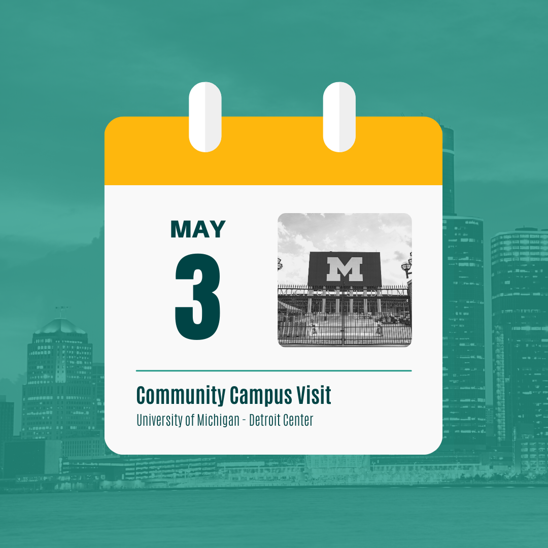 University of Michigan Detroit Center Community Campus Visit | DMB