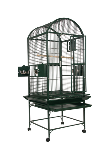 9002422 A&E 24"x22" Dome Top Bird Cage with 3/4" Bar Spacing | Bastropcages
