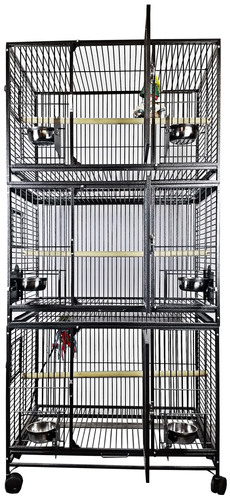 3624-3 A&E 36"x24" Triple Stack Bird Cage | Bastropcages