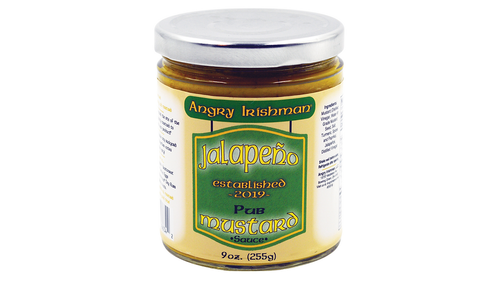 Jalapeno Pub Mustard | Angryirishman