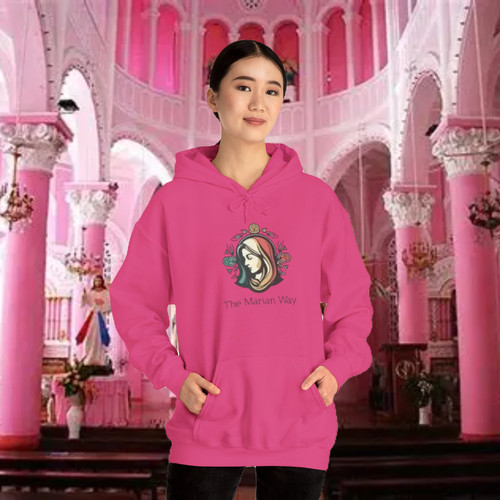 Marian Way Hoodie - Immaculate Path Garment | CatholicMall.net