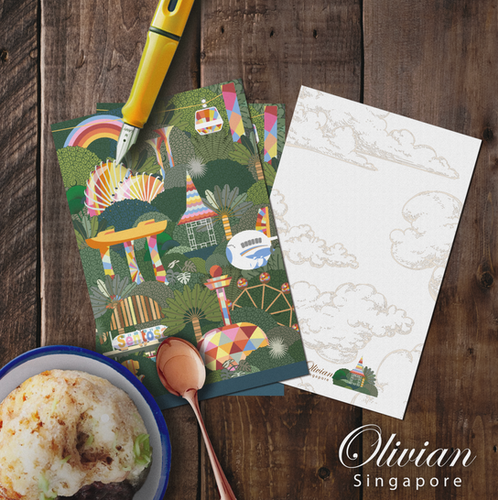 Green City Post card | Olivian