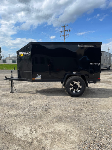 Stealth Titan ***4x8*** Custom Cargo! | ChuchWagon Trailers