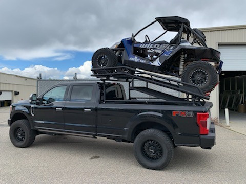 MAMMOTH™ 2-SEAT UTV RACK SYSTEM | ChuchWagon Trailers