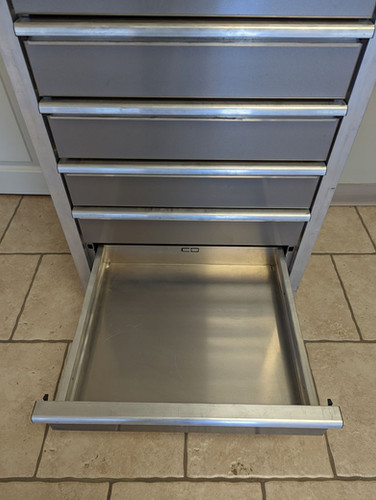 Aluminum Tool Box / Drawer Bank for Trailers | ChuchWagon Trailers