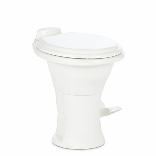 Dometic™ 310 RV Bathroom Toilet - Porcelain - Foot Flush - White | Basin RV