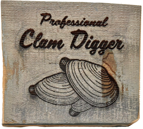 Professional Clam Digger | TwoChicksandaLaser