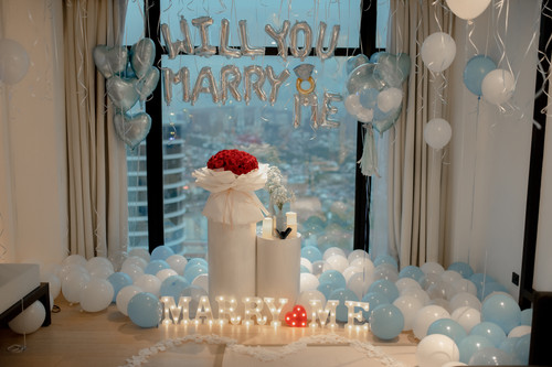 Luxury Marriage Proposal Room Decoration Package | Eventify