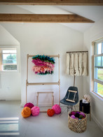 At Home Modern Weaving Studio Interior Styling Estate Sales