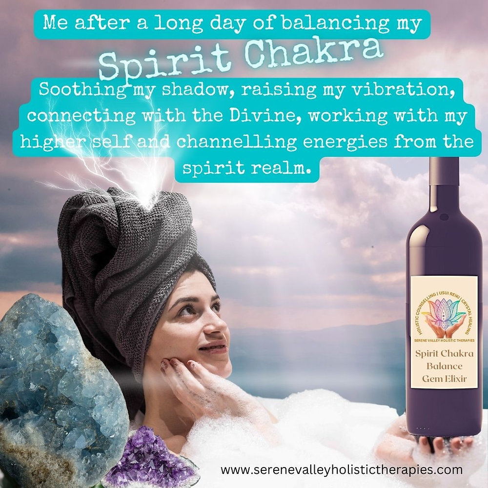 Reiki Chakra Series - Get to Know your 13 Chakras - SPIRIT CHAKRA