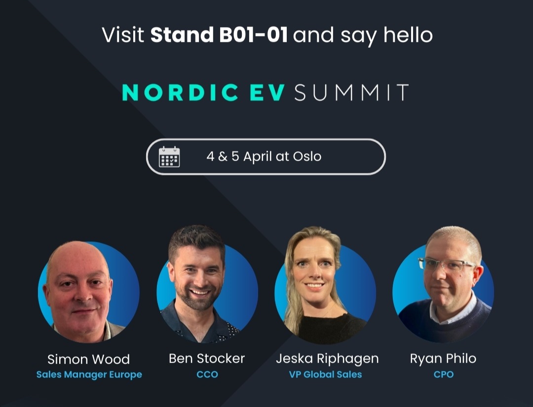 Our team is jetting off to Oslo, Norway for the Nordic EV Summit!