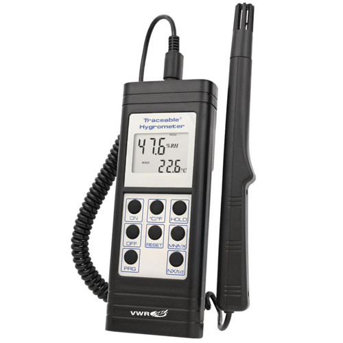 Digital thermo-hygrometers with external probe, Traceable | lsscientific