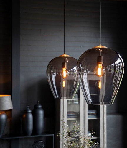 Smokey Fade Glass Pendant | CoartsLighting