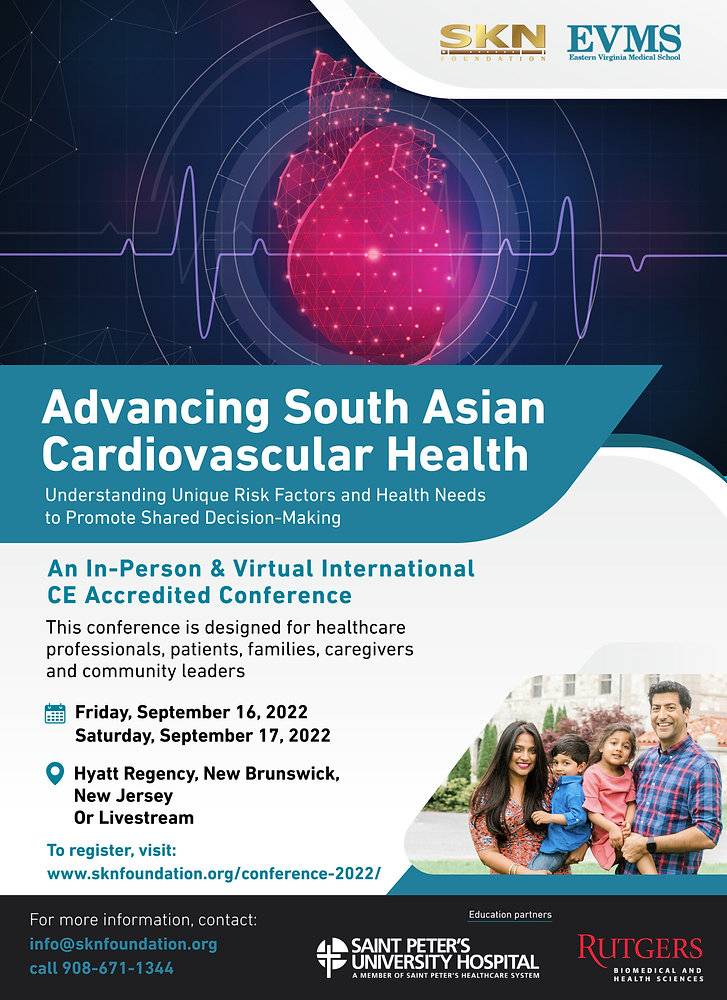 First International South Asian Cardiovascular Health Conference to be ...