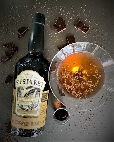 Siesta Key Coffee Mocha Martini | Siesta Key Rum