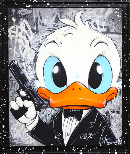 Tableau Picsou 007 Uncle Scrooge McDuck Money Pop Art Moderne ...