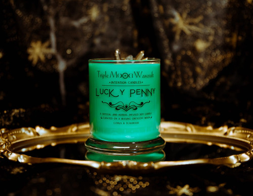 Lucky Penny Candle | Triple Moon Waxcraft