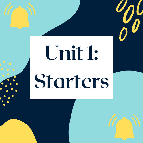Unit 1: Starters | Down to Business