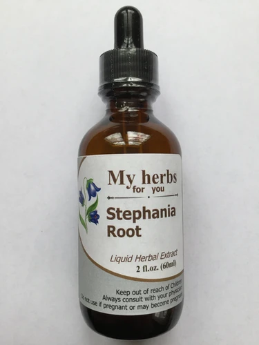 STEPHANIA ROOT Tincture | Myherbsforyou