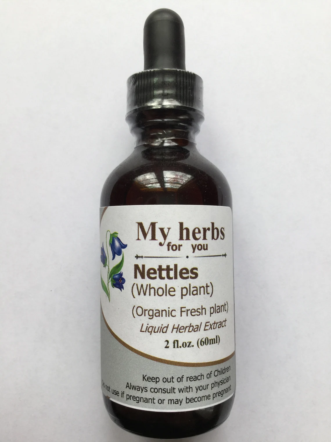 NETTLE Tincture, Organic | Myherbsforyou
