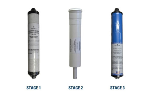 Flexcon Fro 122 Replacement Filters - Set Of 3 Reverse Osmosis ...