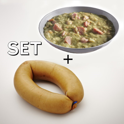 Set Erbsensuppe (Green Pea) + Ringwurst | BMS-FOOD-SHOP