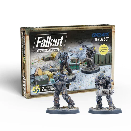 Fallout: Wasteland Warfare - Enclave Tesla Set | CB3s Studio & Gaming