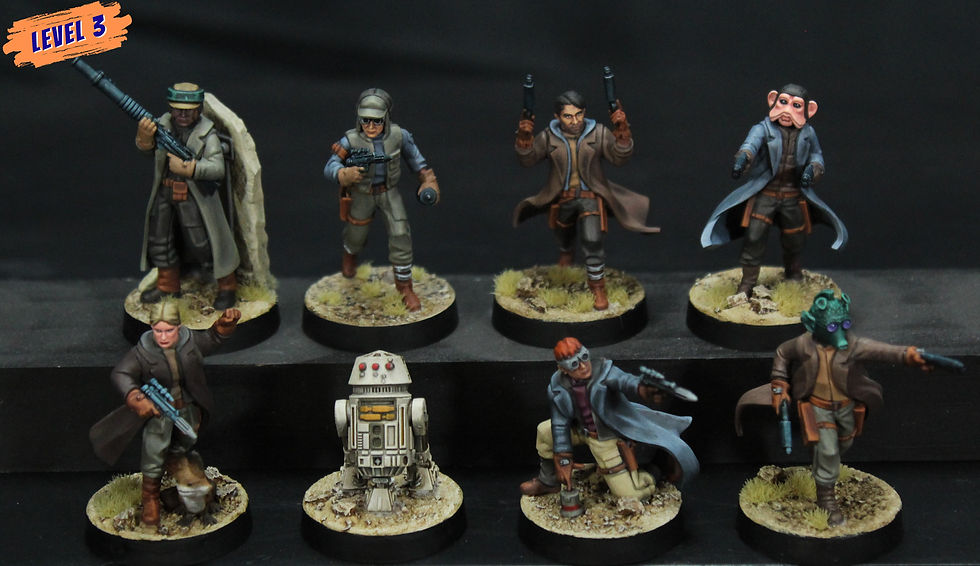 Star Wars: Legion – Rebel Sleeper Cell Unit Expansion | CB3s Studio ...