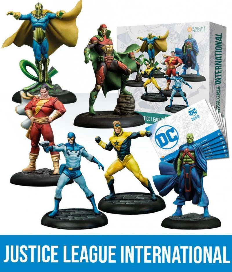 DC Universe Miniatures Game: Justice League International | CB3s Studio ...