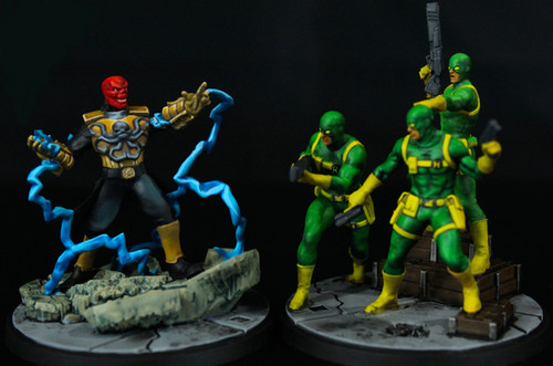 MARVEL: CRISIS PROTOCOL - RED SKULL & HYDRA TROOPS | CB3s Studio & Gaming