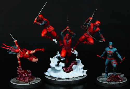 MARVEL CRISIS PROTOCOL: SHADOWLAND DAREDEVIL & ELEKTRA | CB3s Studio ...