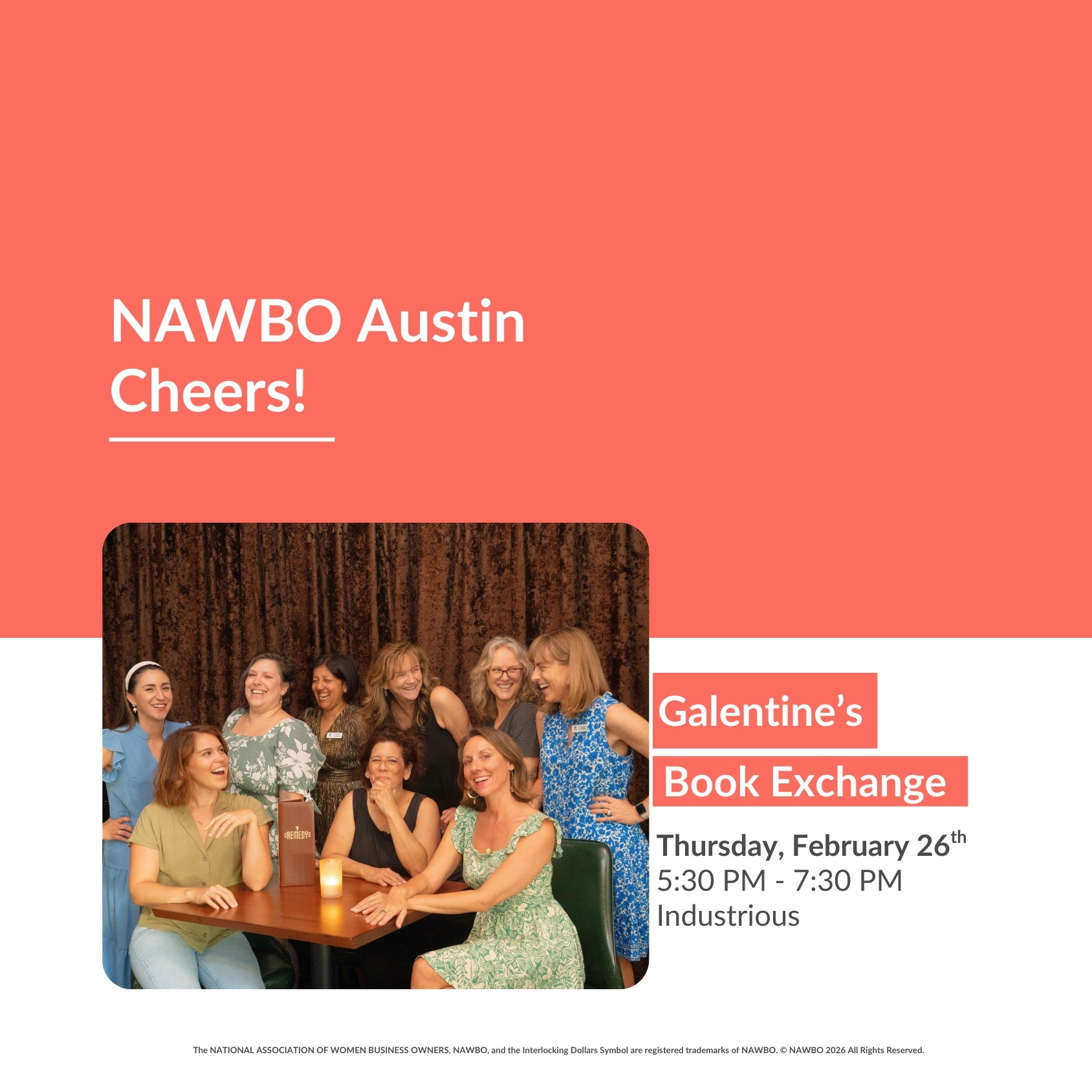 NAWBO Austin Cheers! - February 2026 | NAWBO Austin