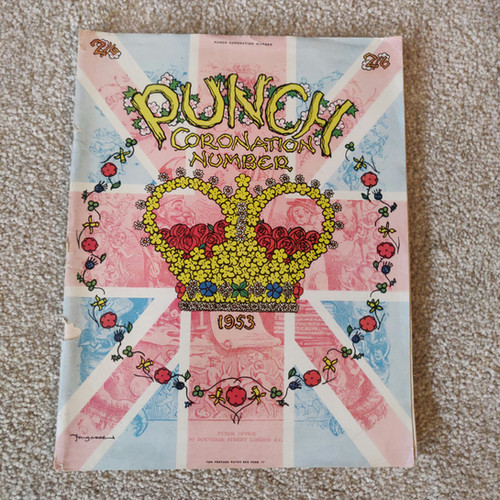 Vintage 1953 Punch coronation limited edition magazine very rare and ...