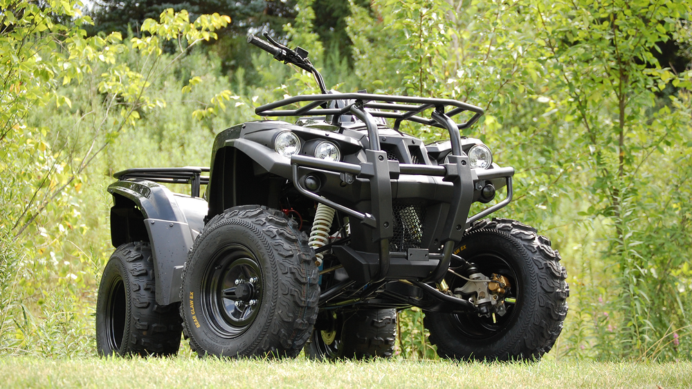 DRR STEALTH ELECTRIC ATV IS SILENT, ENVIRONMENTALLY FRIENDLY, ELECTRIC ...