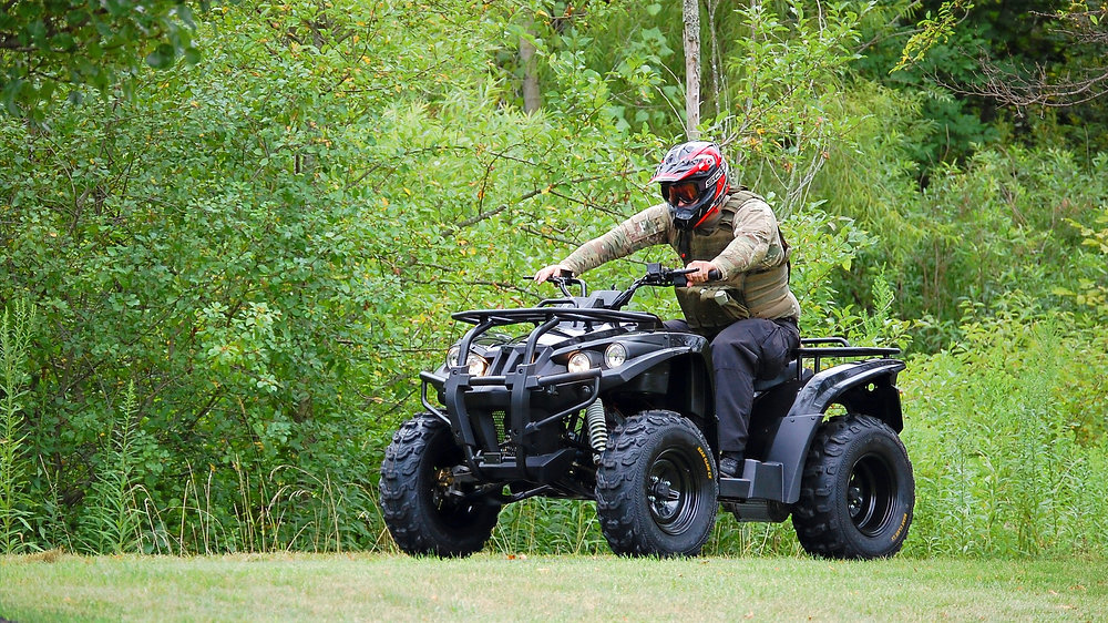ATV Prototype Made for Stealth Mode for Search and Rescue