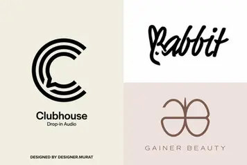 simple flat logo design