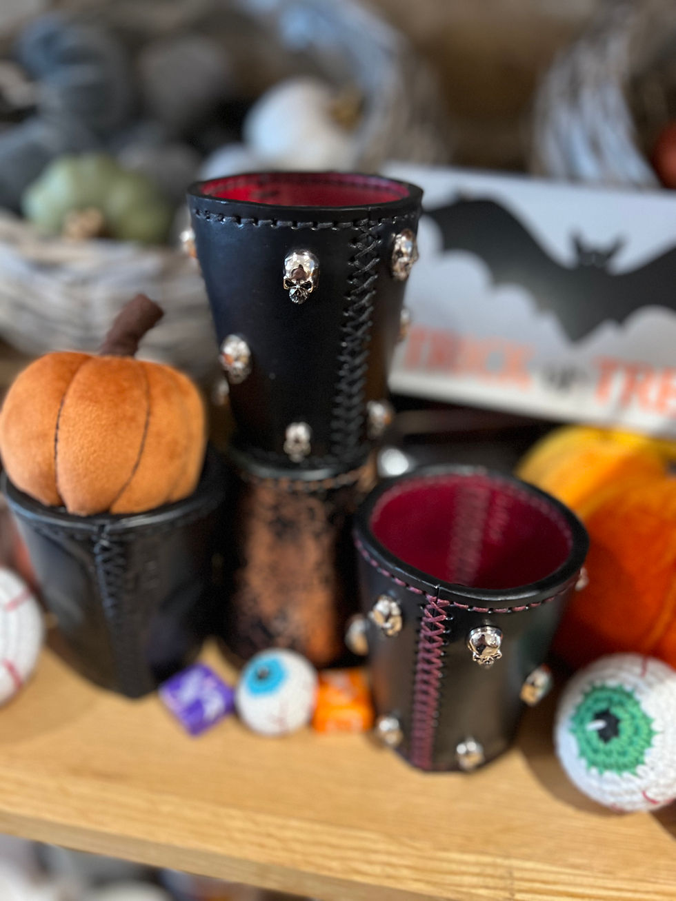 Leather Chop Cup | Design your own Chop Cup