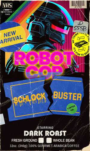 ROBOT COP - Dark Roast - 5lb | Coffin Creek Coffee