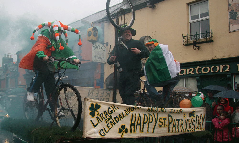 Celebrating Saint Patrick's Day around the Arklow district ☘️