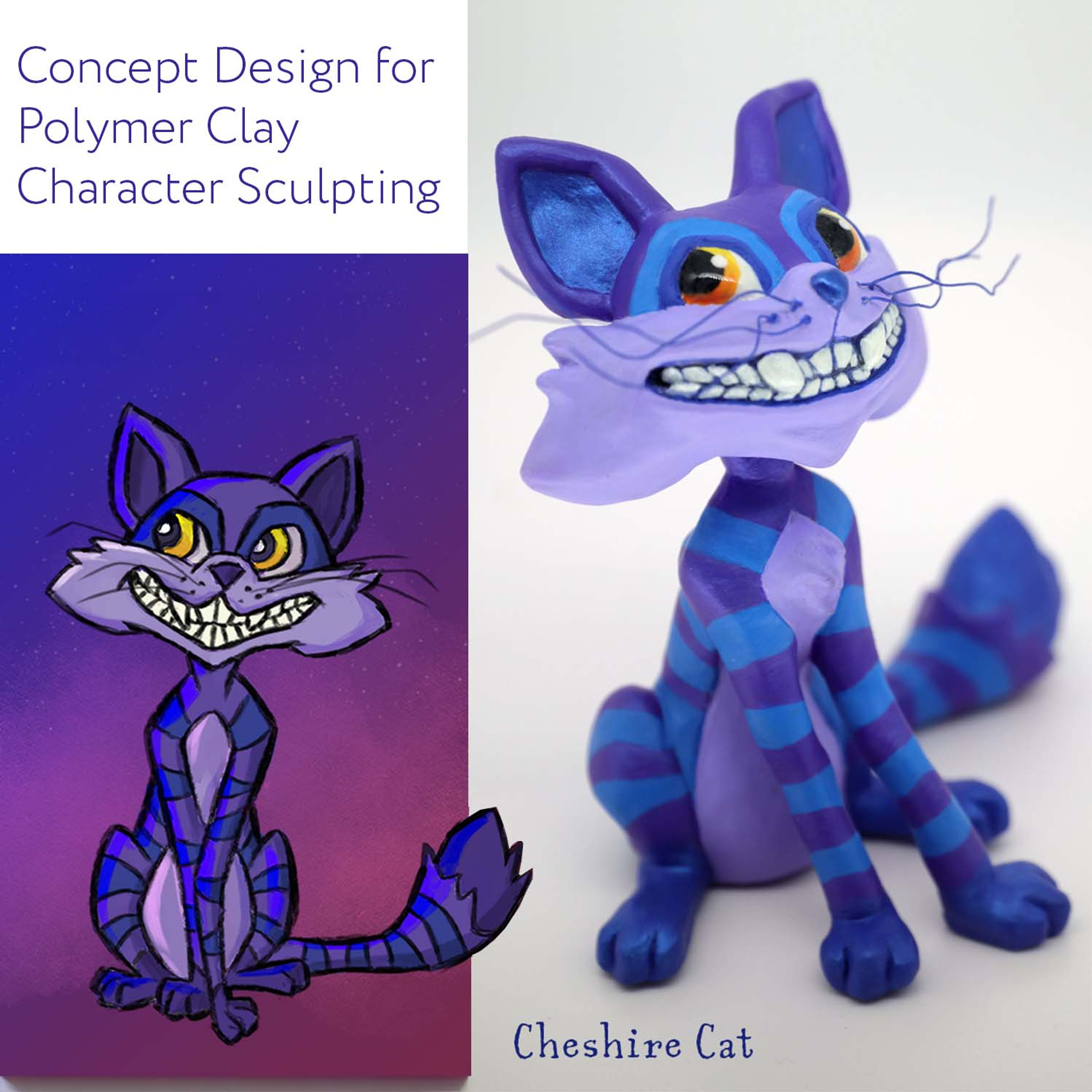 Concept Design for Polymer Clay Character Sculpting