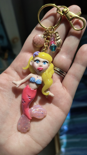 Mishelle - Scented Custom Mermaid Keychain & Mini Perfume Oil ...