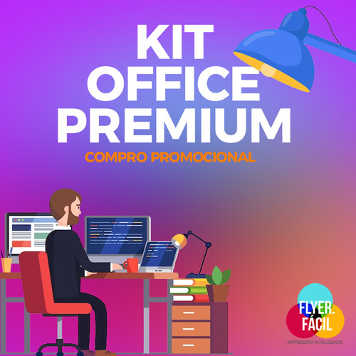 Kit Promocional - Office Premium | Flyerfacil