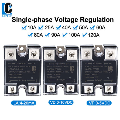 Analog-Controlled Solid State Voltage Regulator – Single-Phase AC ...
