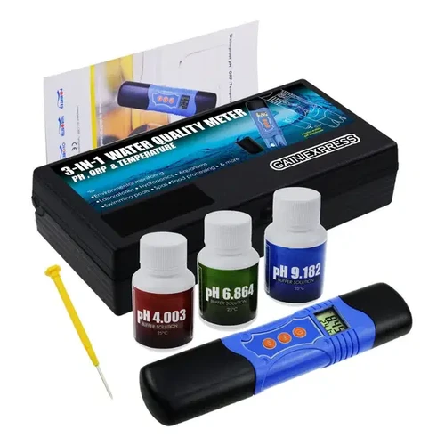 Waterproof pH, ORP &Temperature Meter – Floating Design with ATC ...
