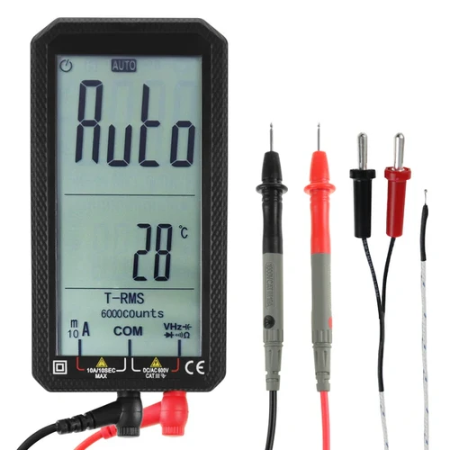 True RMS Digital Multimeter with Non-Contact Voltage Detection ...